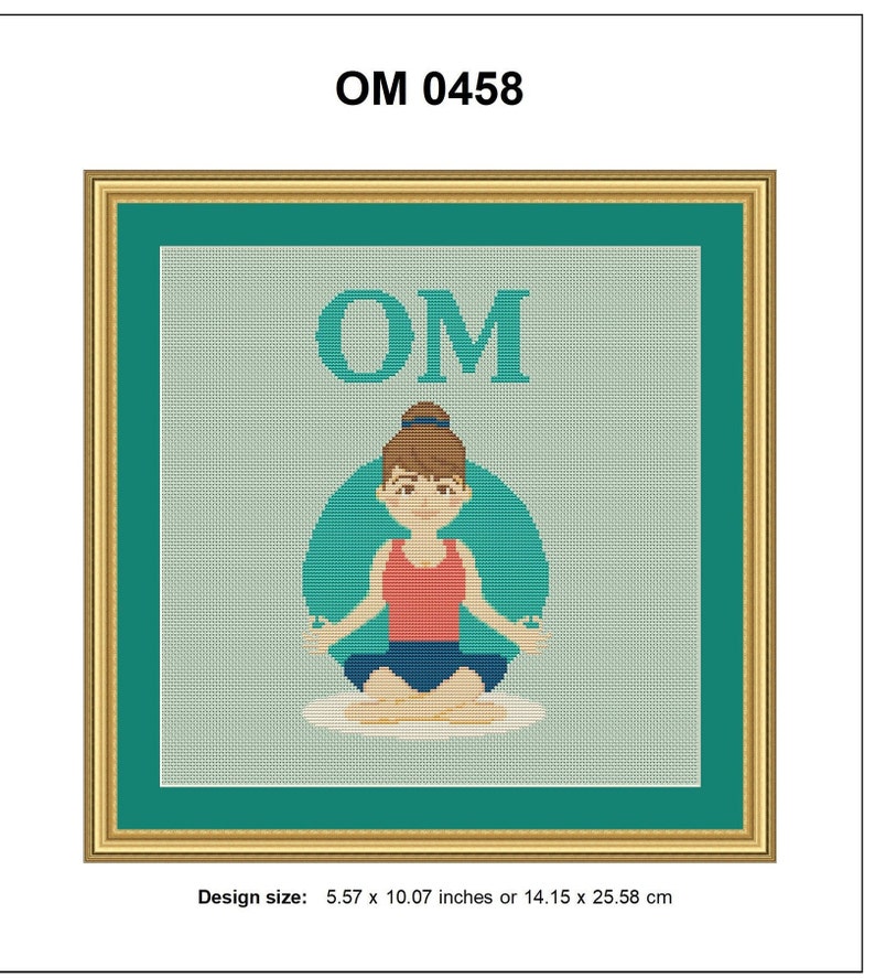 Yoga - OM Chant - Yoga Instruction - Easy Beginner - Counted Cross ...