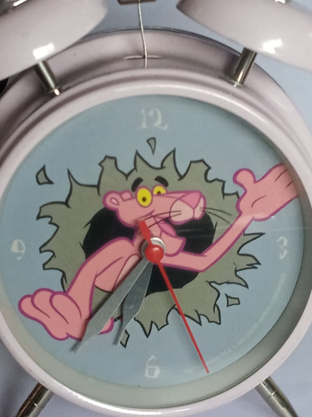 Battery-powered Pink Panther Alarm Clock - Etsy