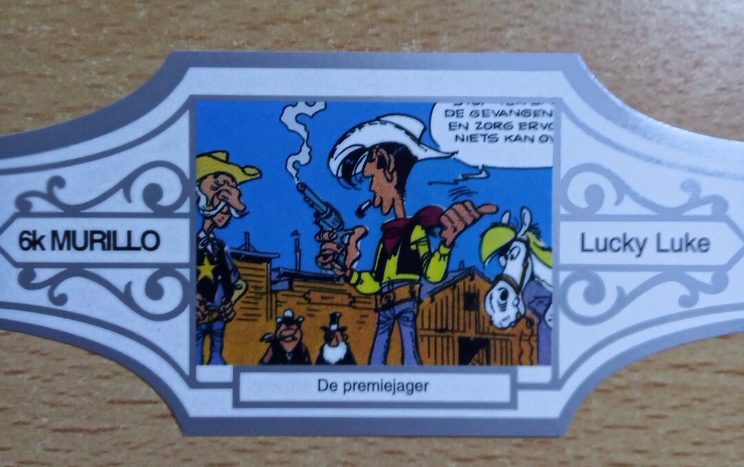 Collection of Vitolas Lucky Luke Series K Murillo Complete, 10 Vitolas ...