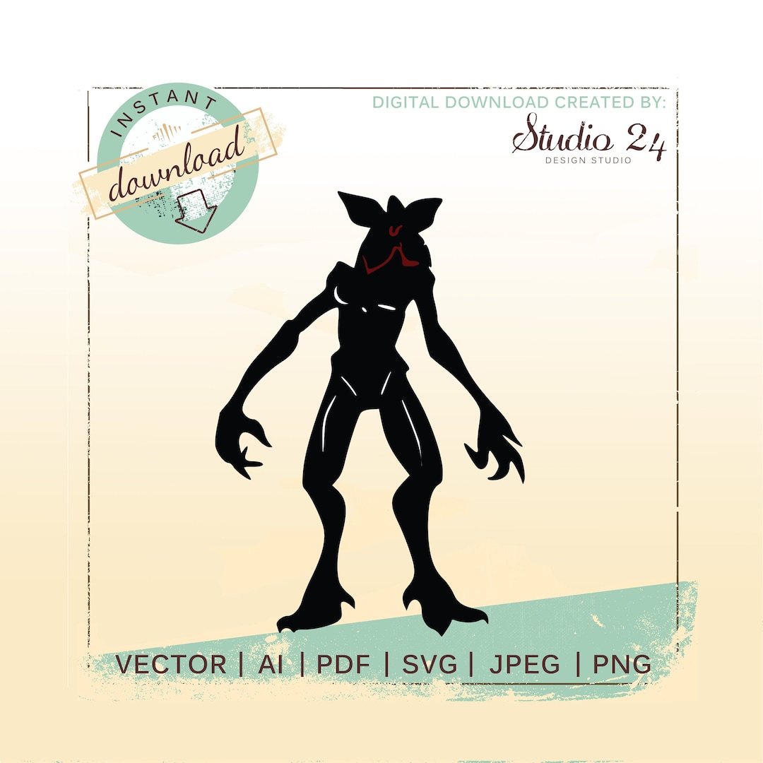 Demogorgon Svg Stranger Things Svg Flower Monster Clipart - Etsy Australia