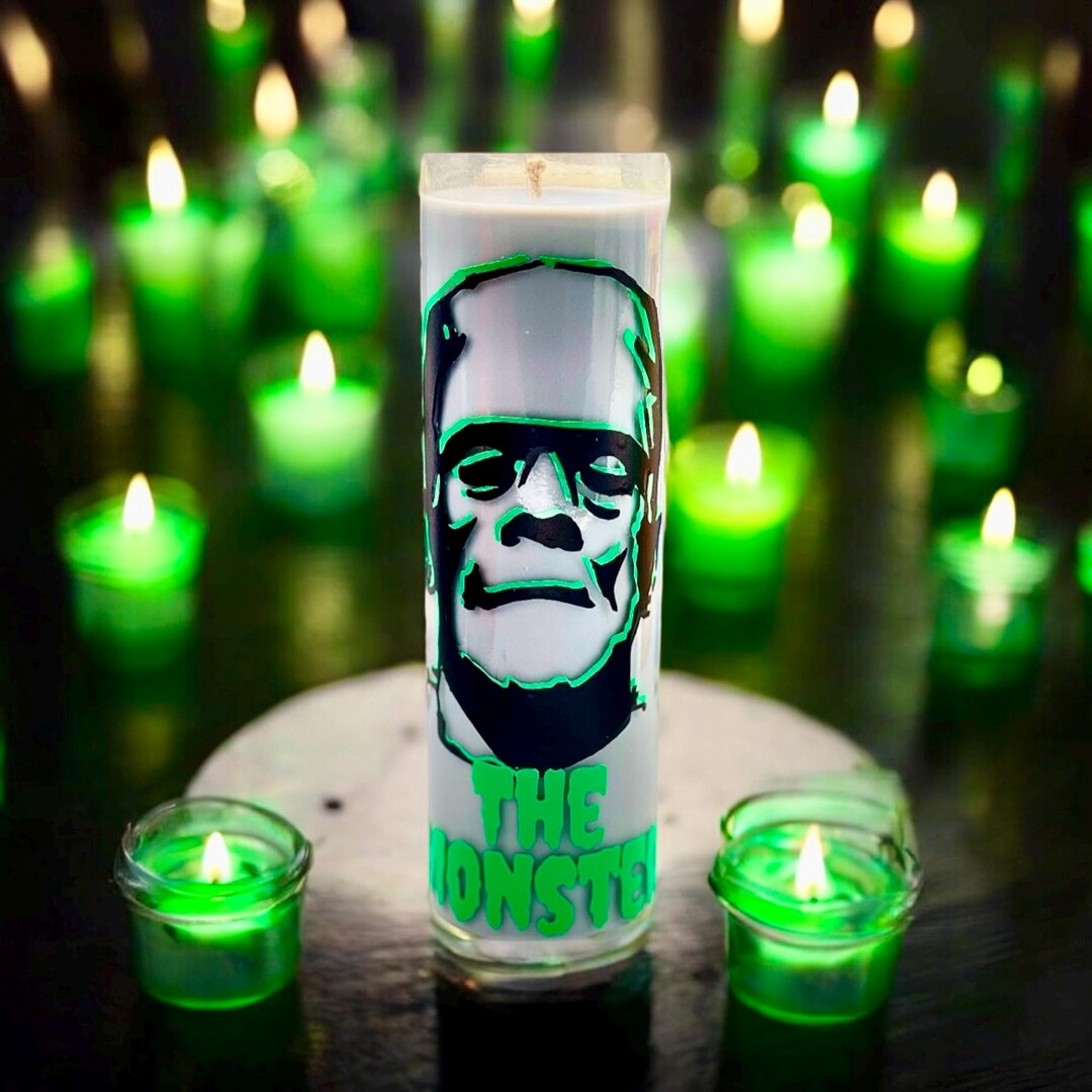 The Monster Prayer Candle - Etsy UK