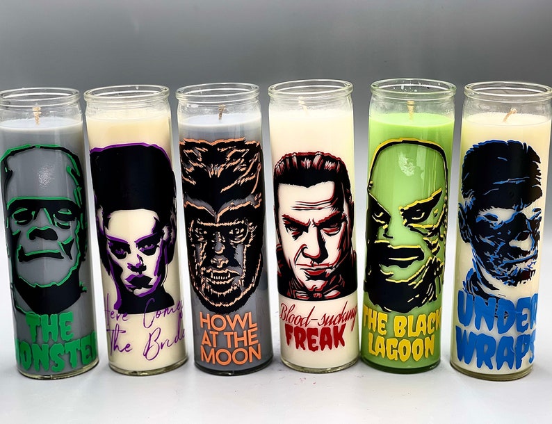 The Monster Prayer Candle - Etsy UK