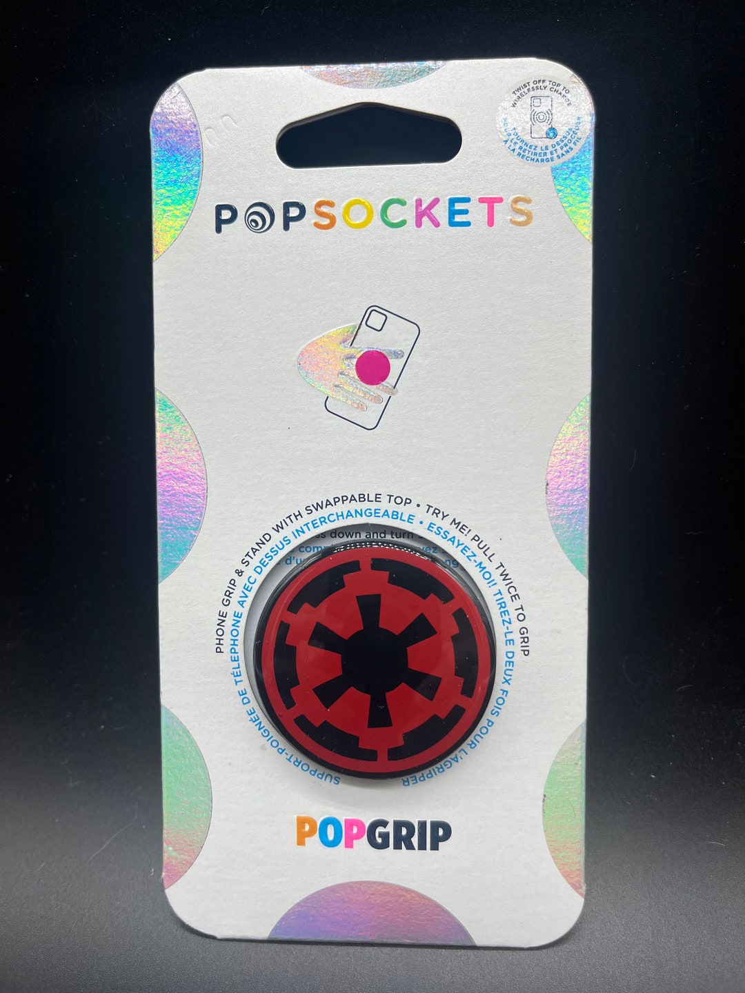 Star Wars Inspired Galactic Empire Pop Socket - Etsy