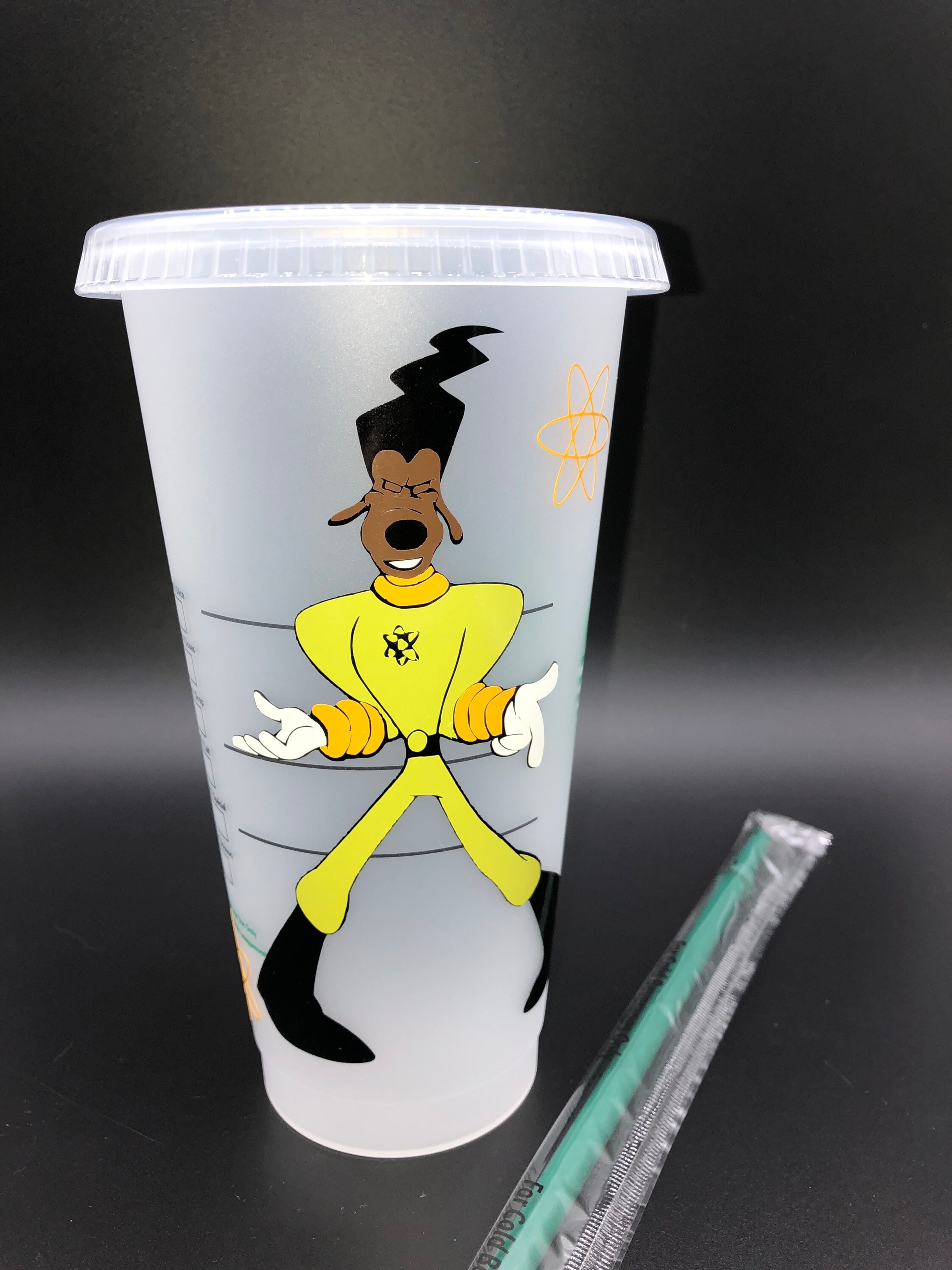 Goofy Movie Inspired Starbucks Cold Cup With Powerline venti | Etsy