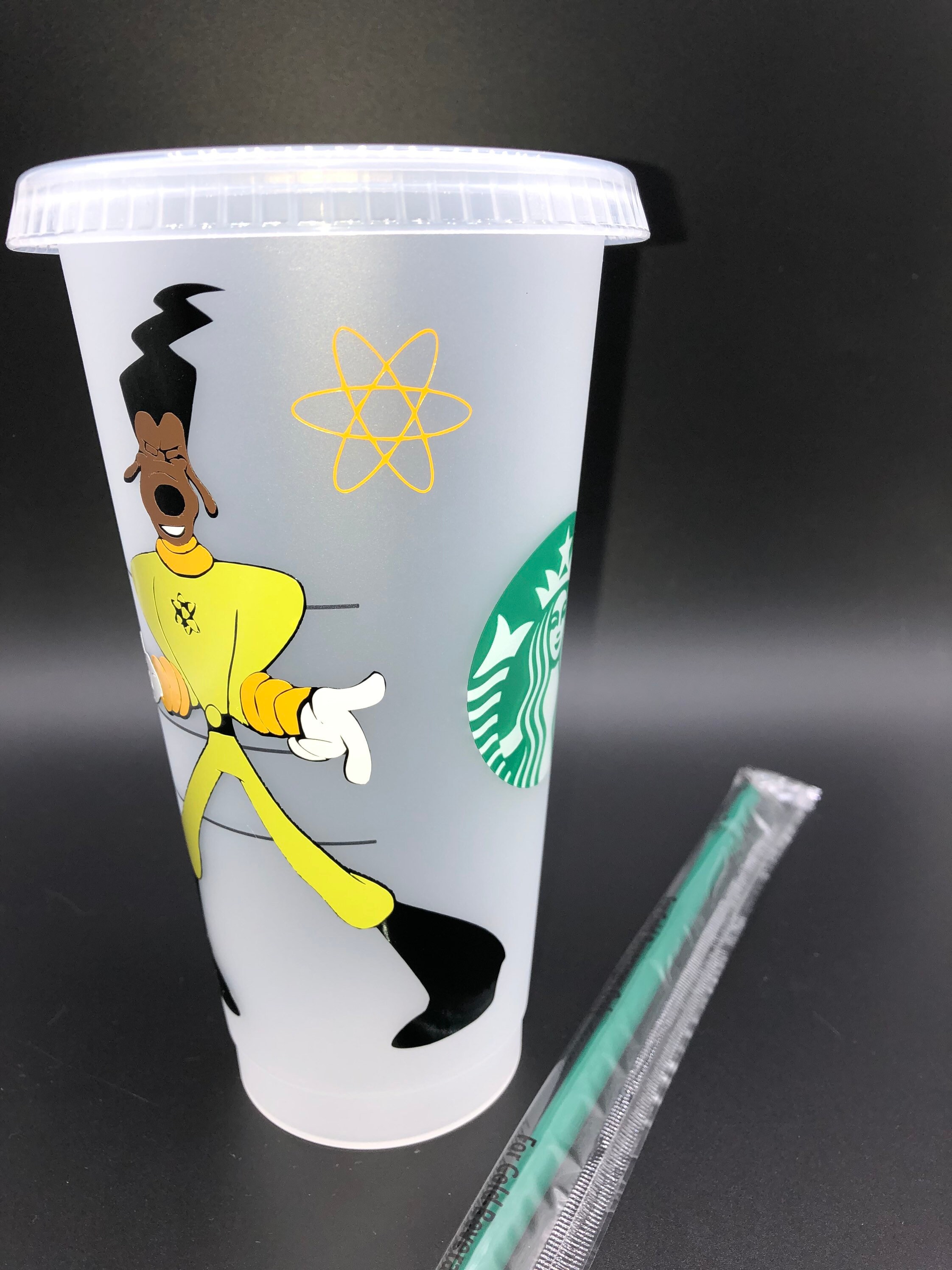 Goofy Movie Inspired Starbucks Cold Cup With Powerline venti | Etsy
