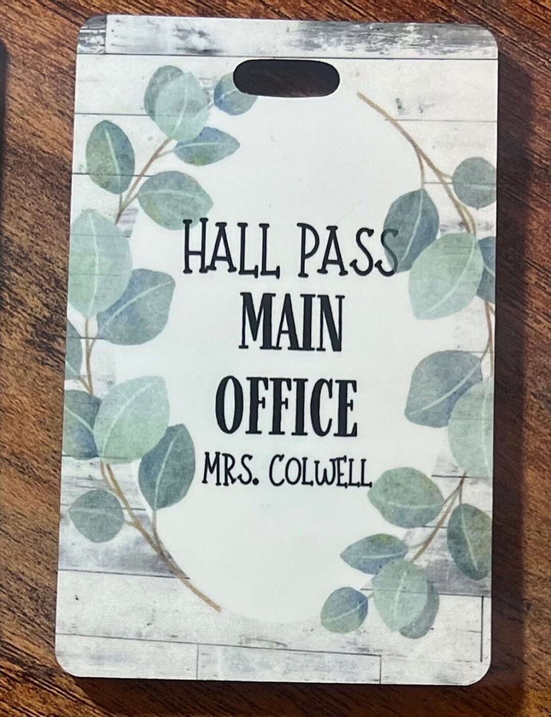 Farmhouse Theme Hall Passes - Etsy