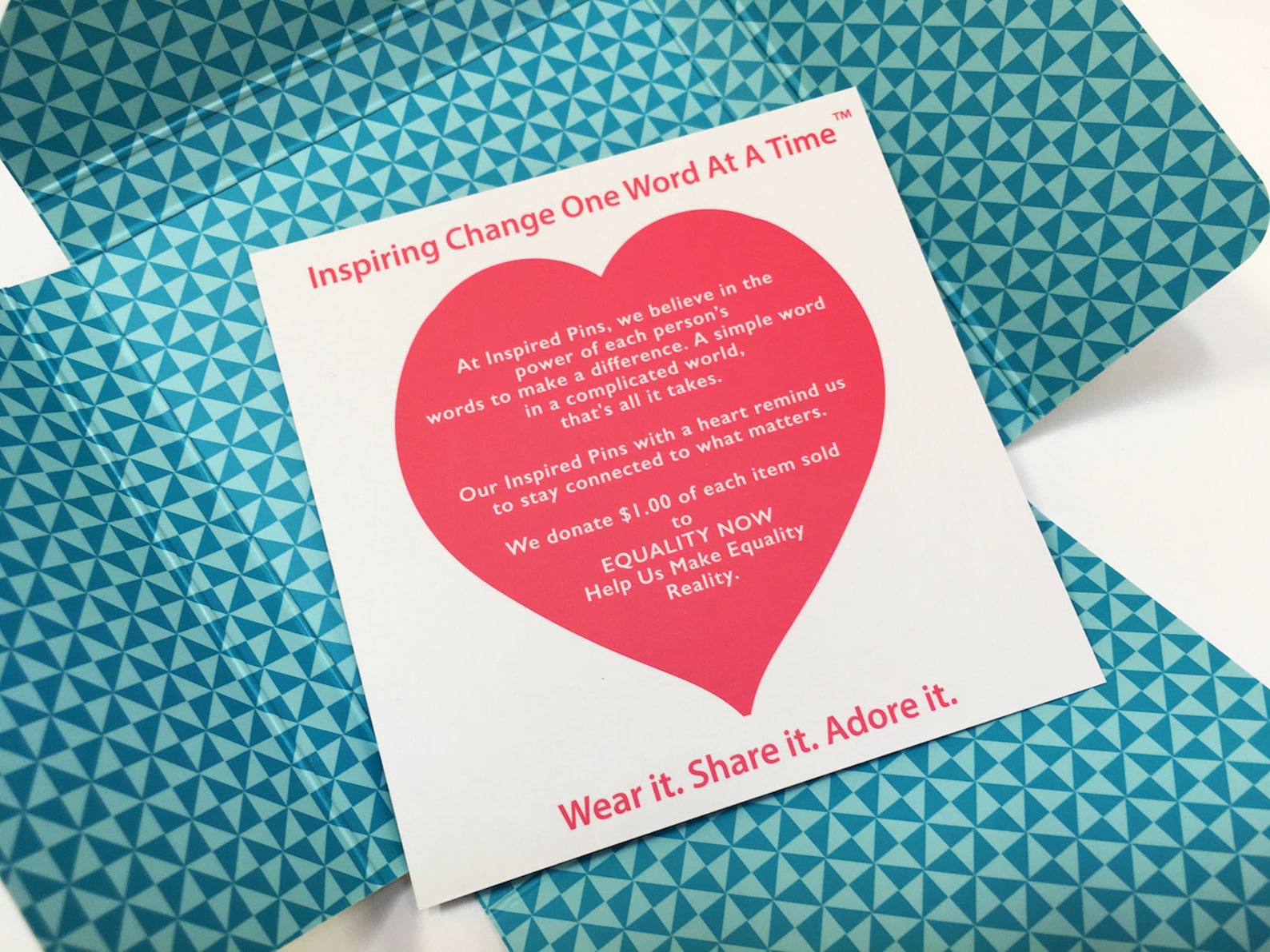 Inspiring Safety Pin by Inspired Pins PEACE Pin - Etsy