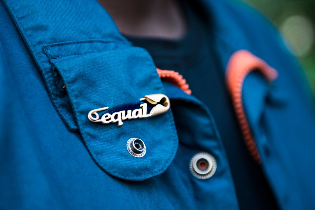 Inspiring Safety Pin by Inspired Pins EQUAL Pin in Partnership With ...