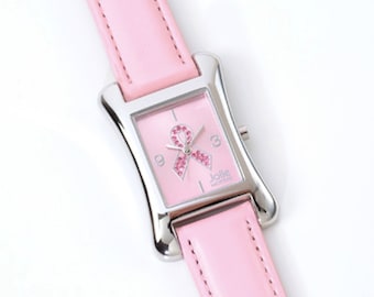 Pink Ribbon Watch - Etsy