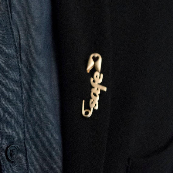 Inspiring Safety Pin by Inspired Pins SAFE Pin Great for - Etsy