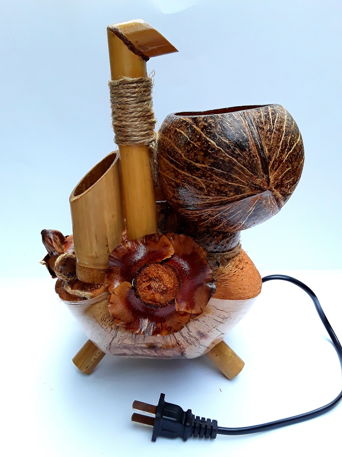 Table Top Water Fountain,mini Fountain,indoor Fountain Handmake ...