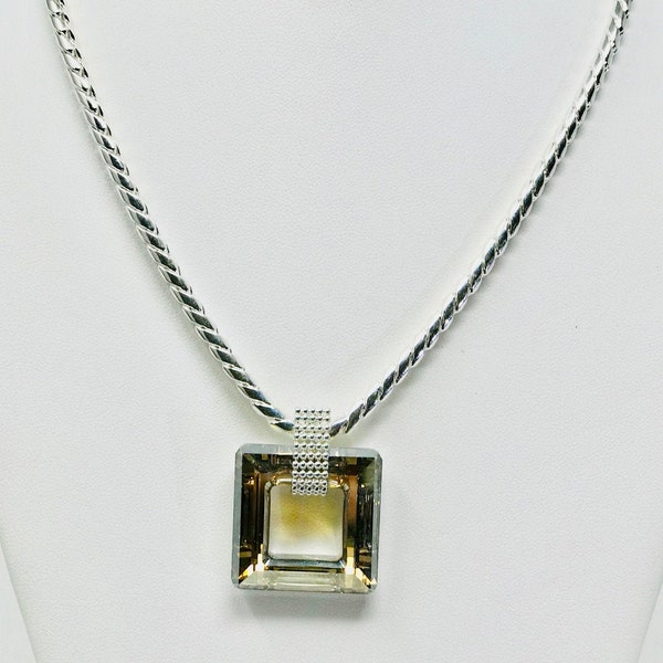 Square Pendant - Etsy