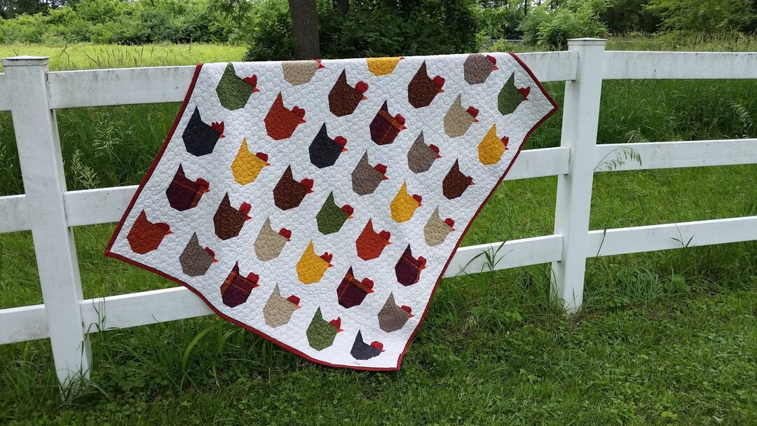 Chicken Walk Quilt Pattern PDF Digital Download - Etsy