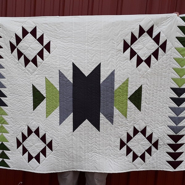 Tribal Quilt Pattern - Etsy
