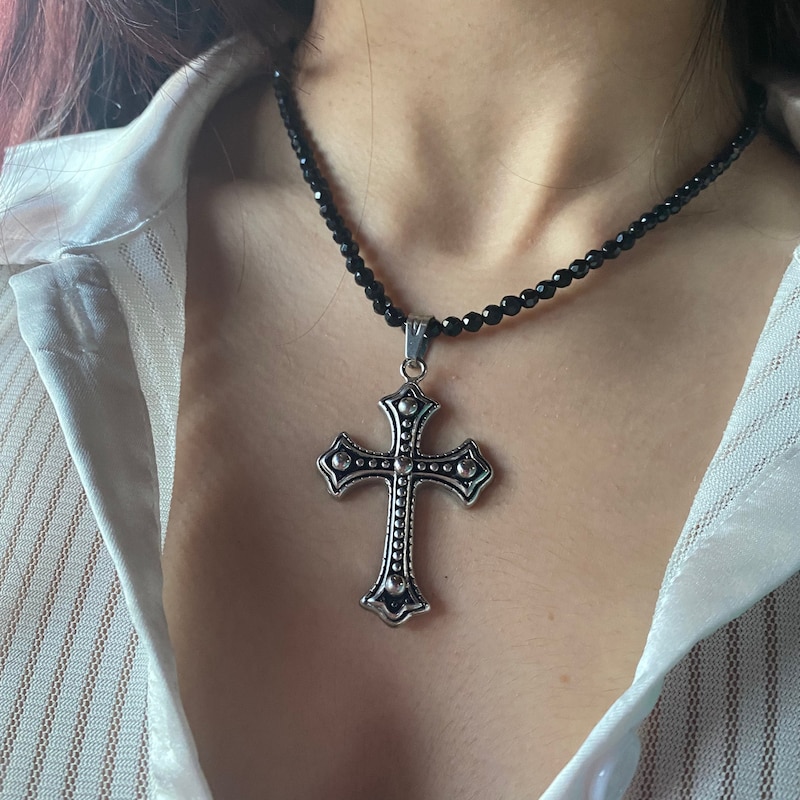 Gothic Cross Necklaces - Etsy
