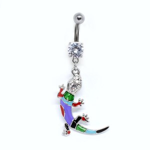 Lizard Belly Ring | Belly Button Piercings | Navel Piercings | Surgical ...