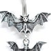 Bat Belly Ring / Dangly Bat Navel Ring / Gothic Belly Button - Etsy