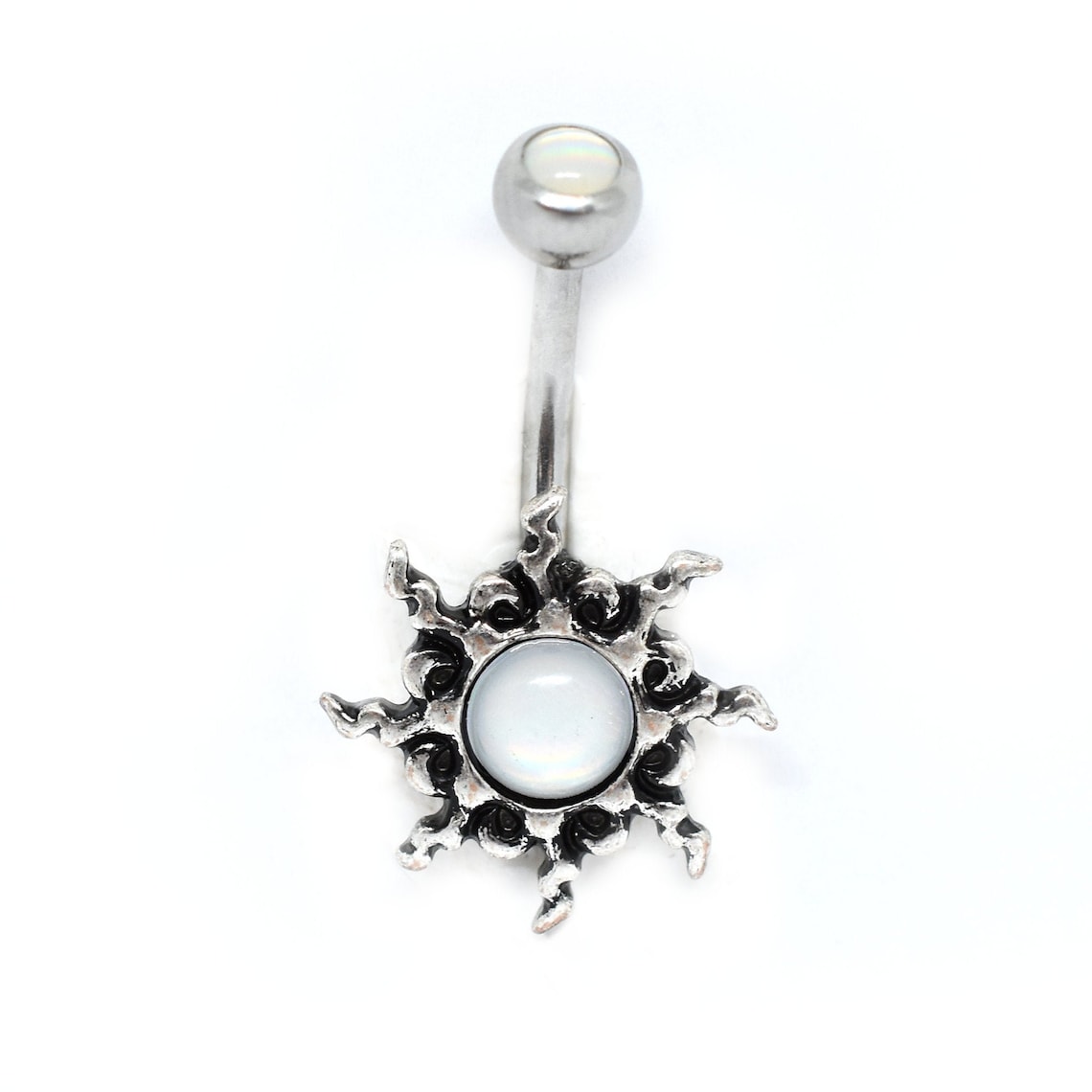 Sun Belly Ring/ Sun Belly Button Ring/ Summer Belly Ring/ Body | Etsy