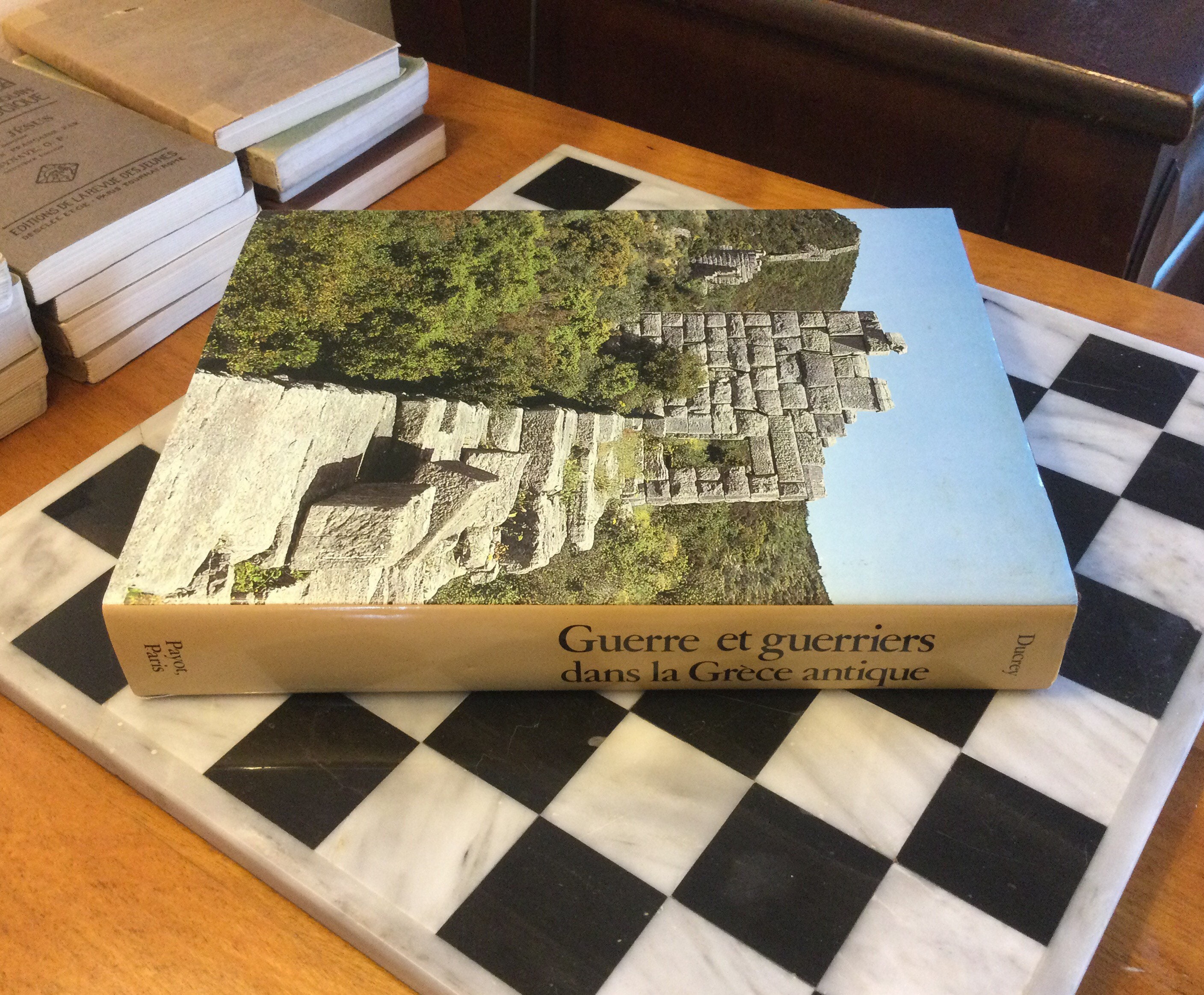 Vintage Greek Book/vintage Antique Greek Books/decor Books Coffee Table ...