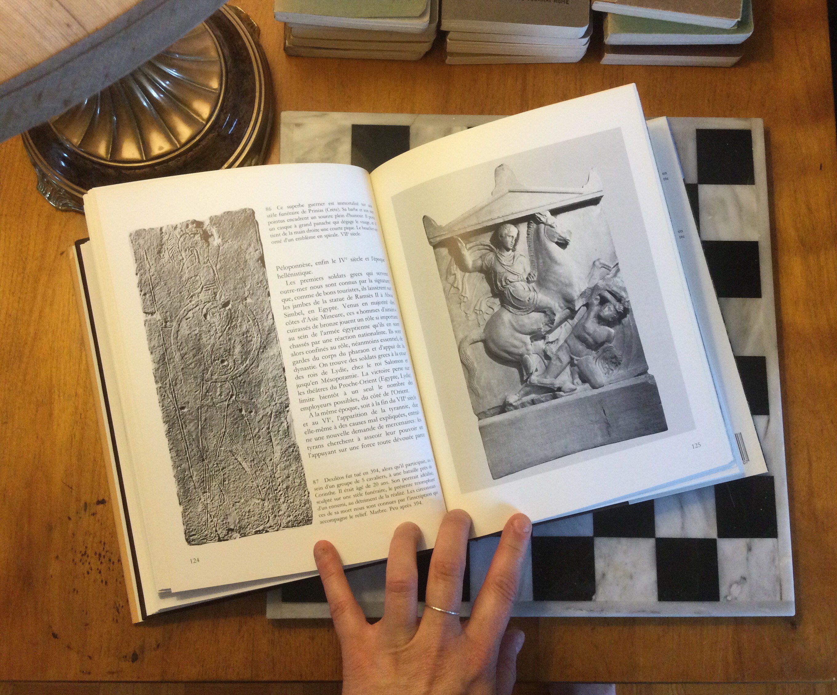 Vintage Greek Book/vintage Antique Greek Books/decor Books Coffee Table ...