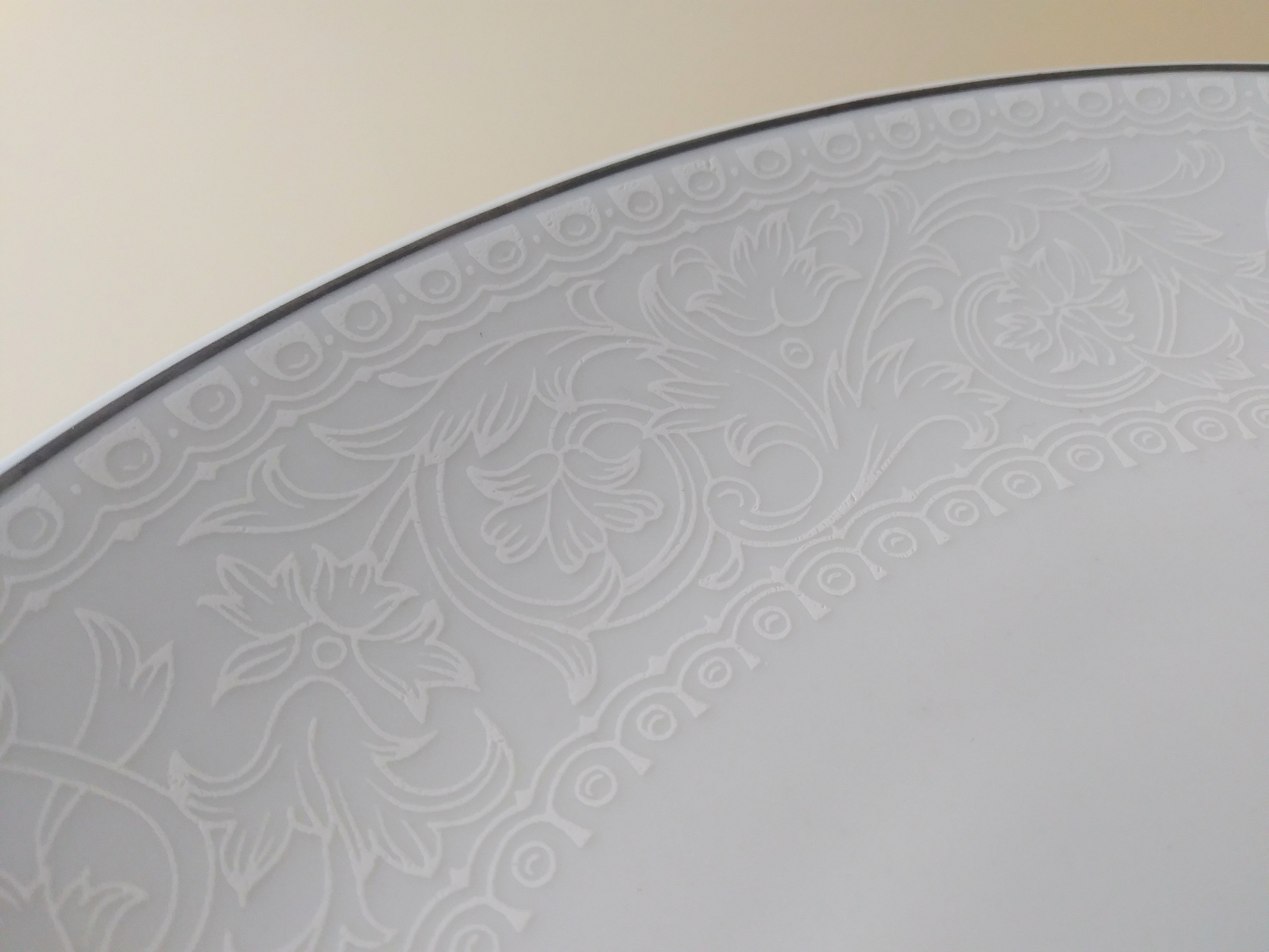 Porcelana Real Brasil Pedestal Cake Stand/vintage White Floral Lace ...