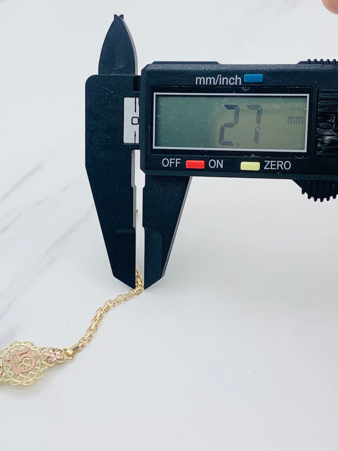 Real 14k Gold Bracelet Sweet 15 Mis 15 Años With Hearts - Etsy