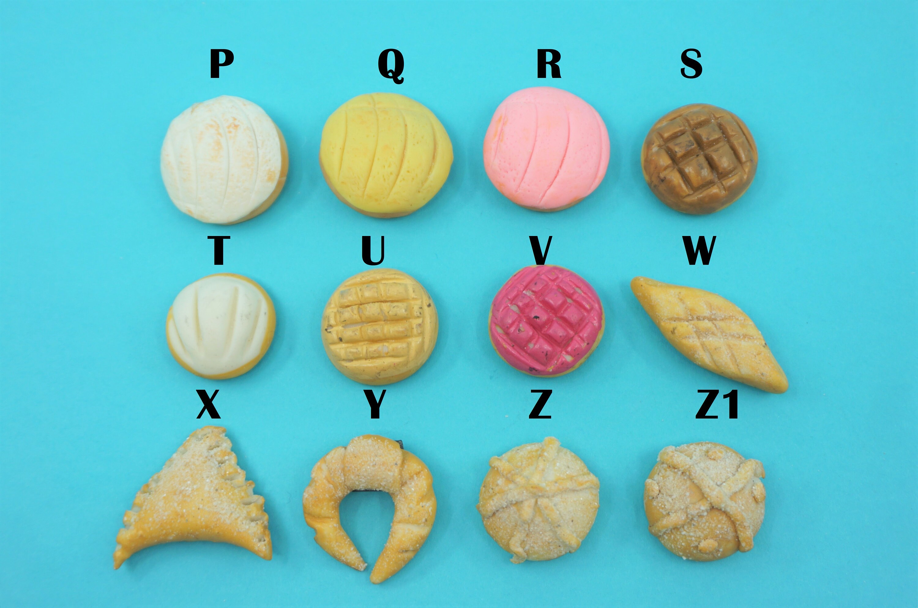 Mini Concha Mexican Pan Dulce INDIVIDUAL Sweet Bread Donut Mexico ...