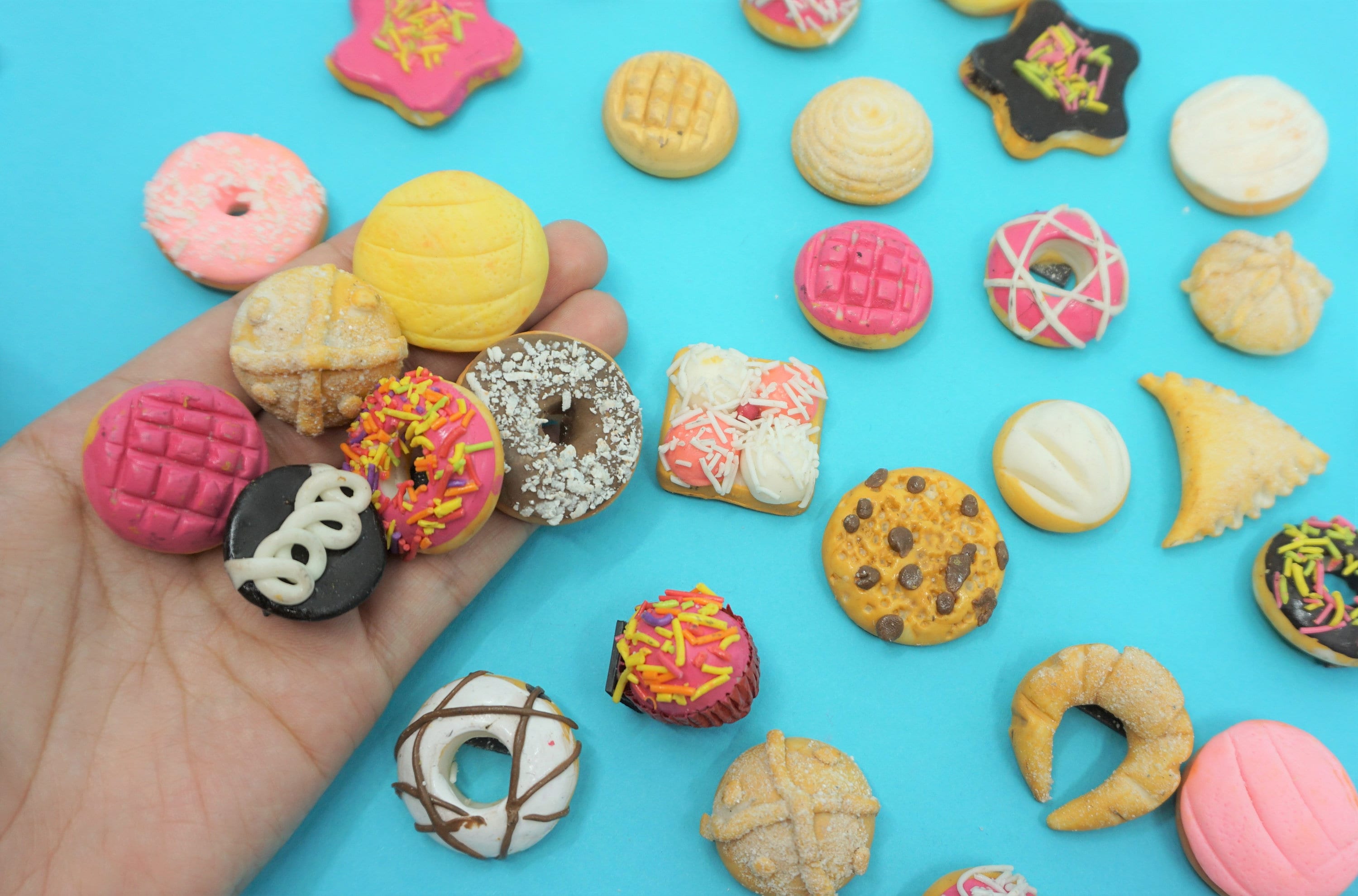 Mini Concha Mexican Pan Dulce INDIVIDUAL Sweet Bread Donut Mexico ...