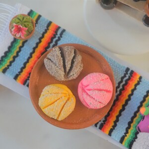 Mini Concha INDIVIDUAL Pan Dulce Sweet Bread Mexican Ofrenda Food ...