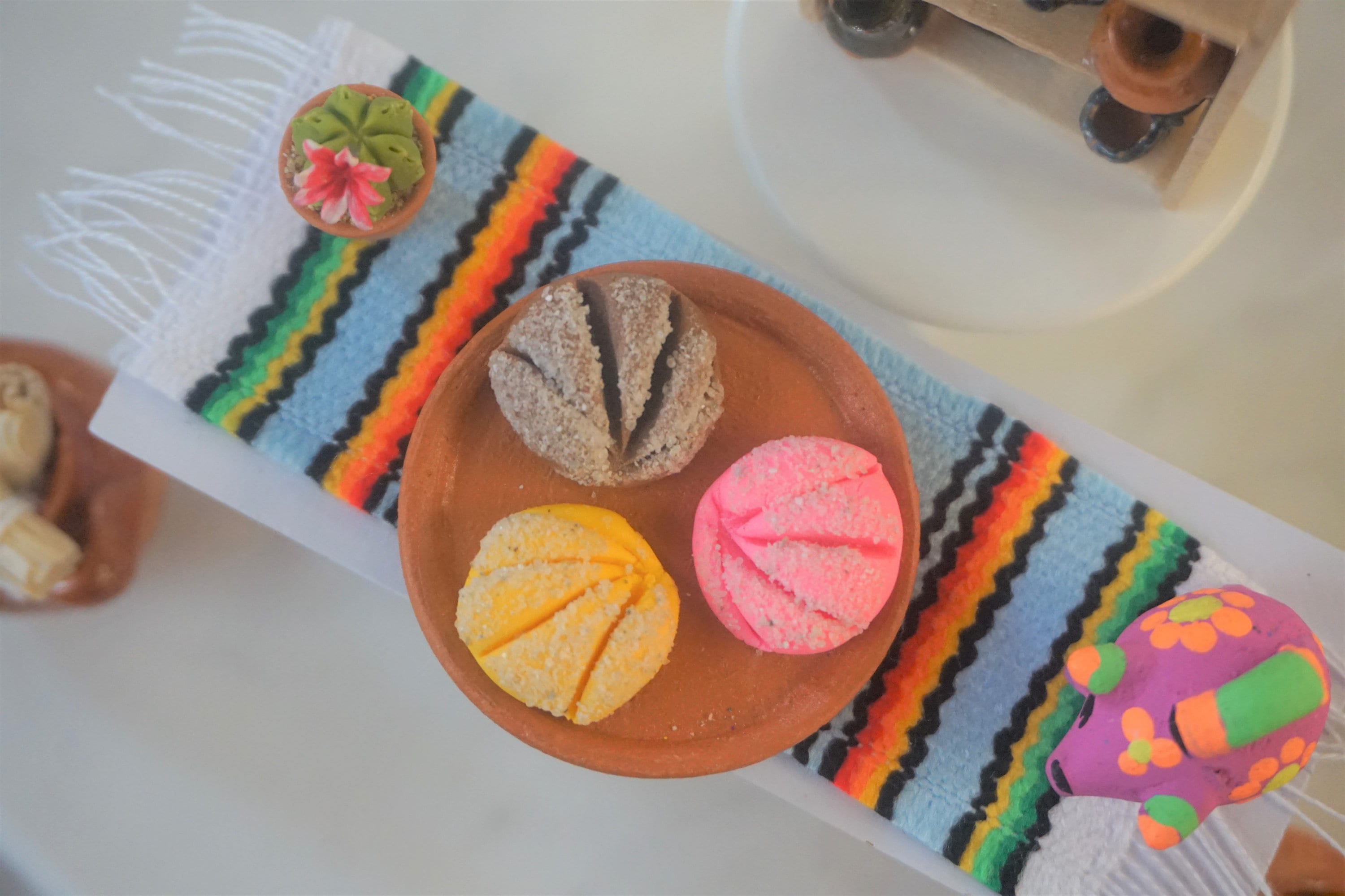 Mini Concha INDIVIDUAL Pan Dulce Sweet Bread Mexican Ofrenda Food ...