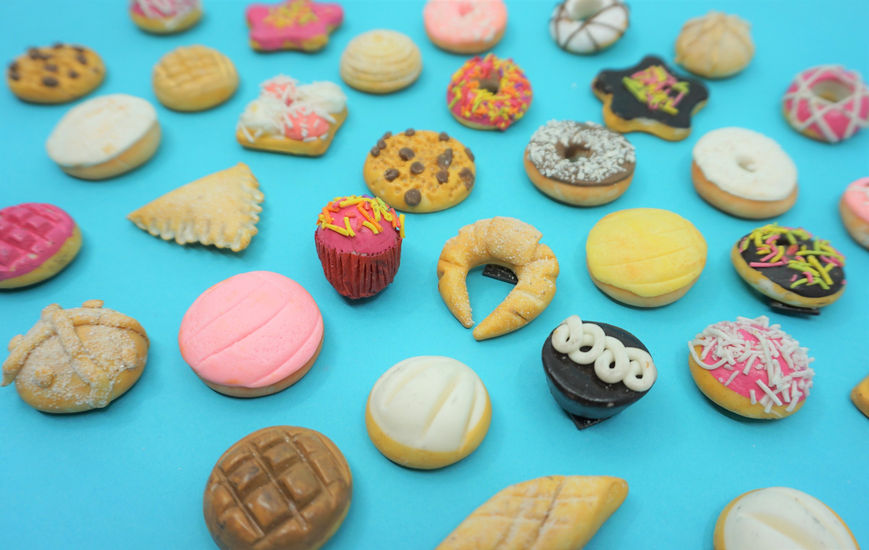 Mini Concha Mexican Pan Dulce INDIVIDUAL Sweet Bread Donut Mexico ...