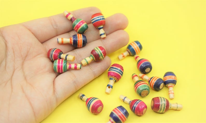 Miniature Maraca Mexico Mexican Dollhouse Mini Toy Cinco De Mayo Day of ...