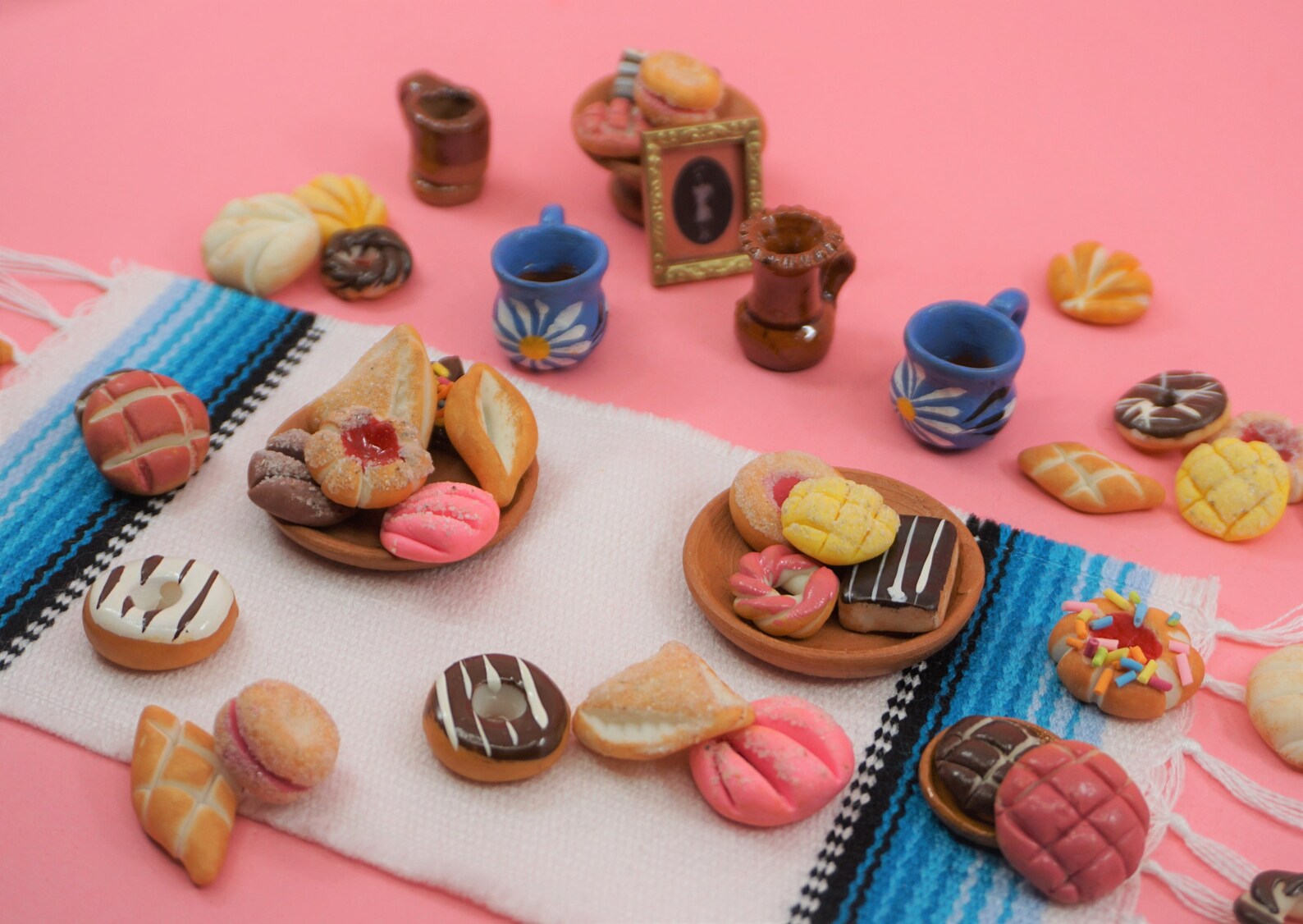Mini Concha INDIVIDUAL Pan Dulce Sweet Bread Mexican Ofrenda Food ...