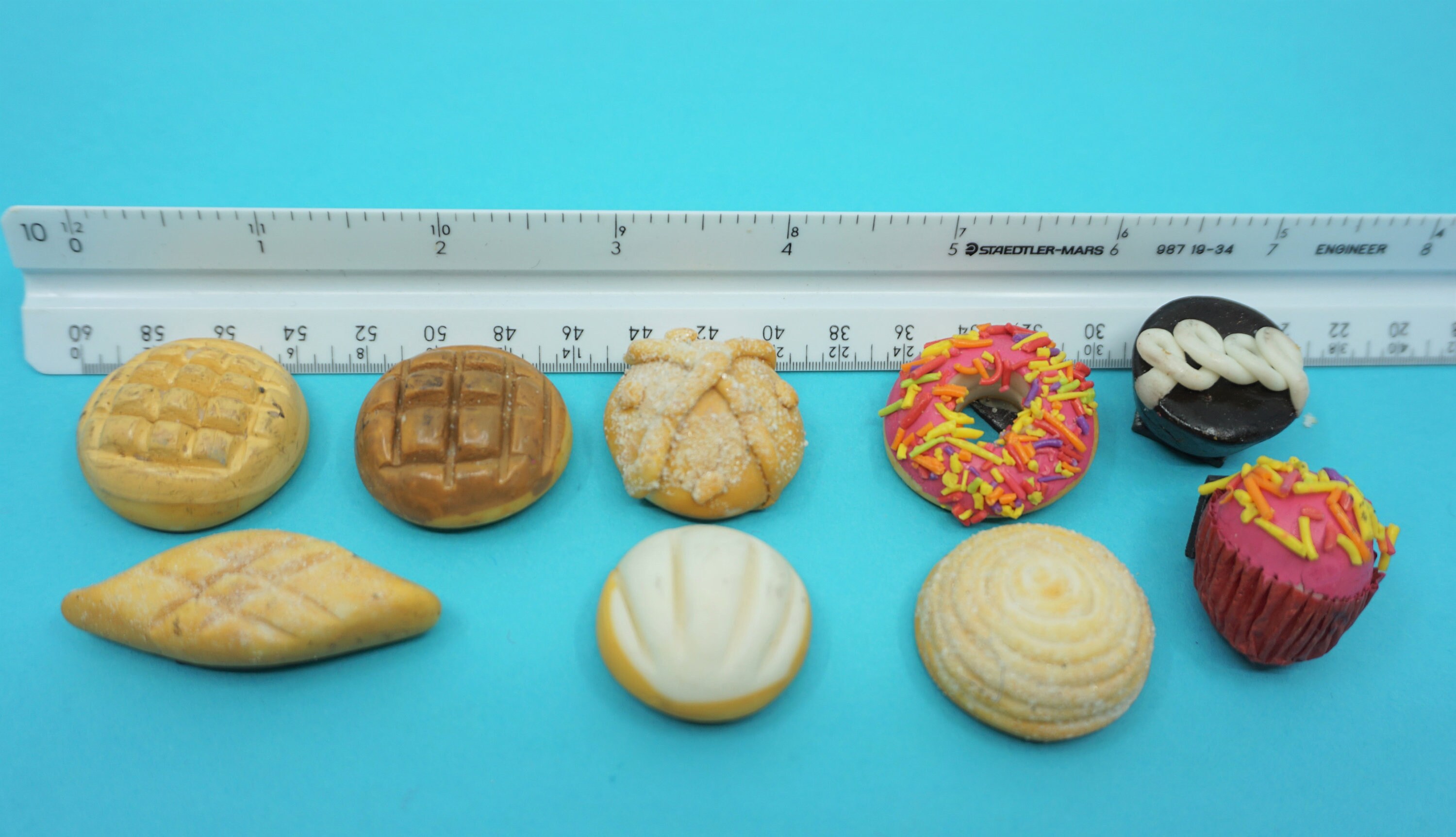 Mini Concha Mexican Pan Dulce INDIVIDUAL Sweet Bread Donut Mexico ...