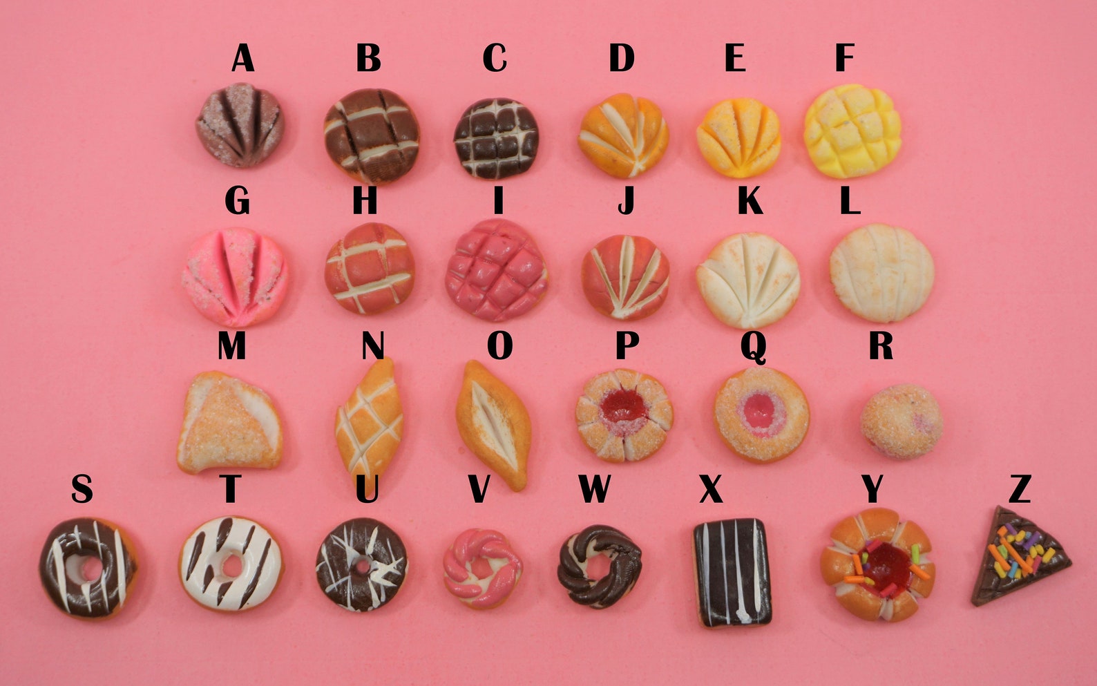 Mini Concha INDIVIDUAL Pan Dulce Sweet Bread Mexican Ofrenda Food ...