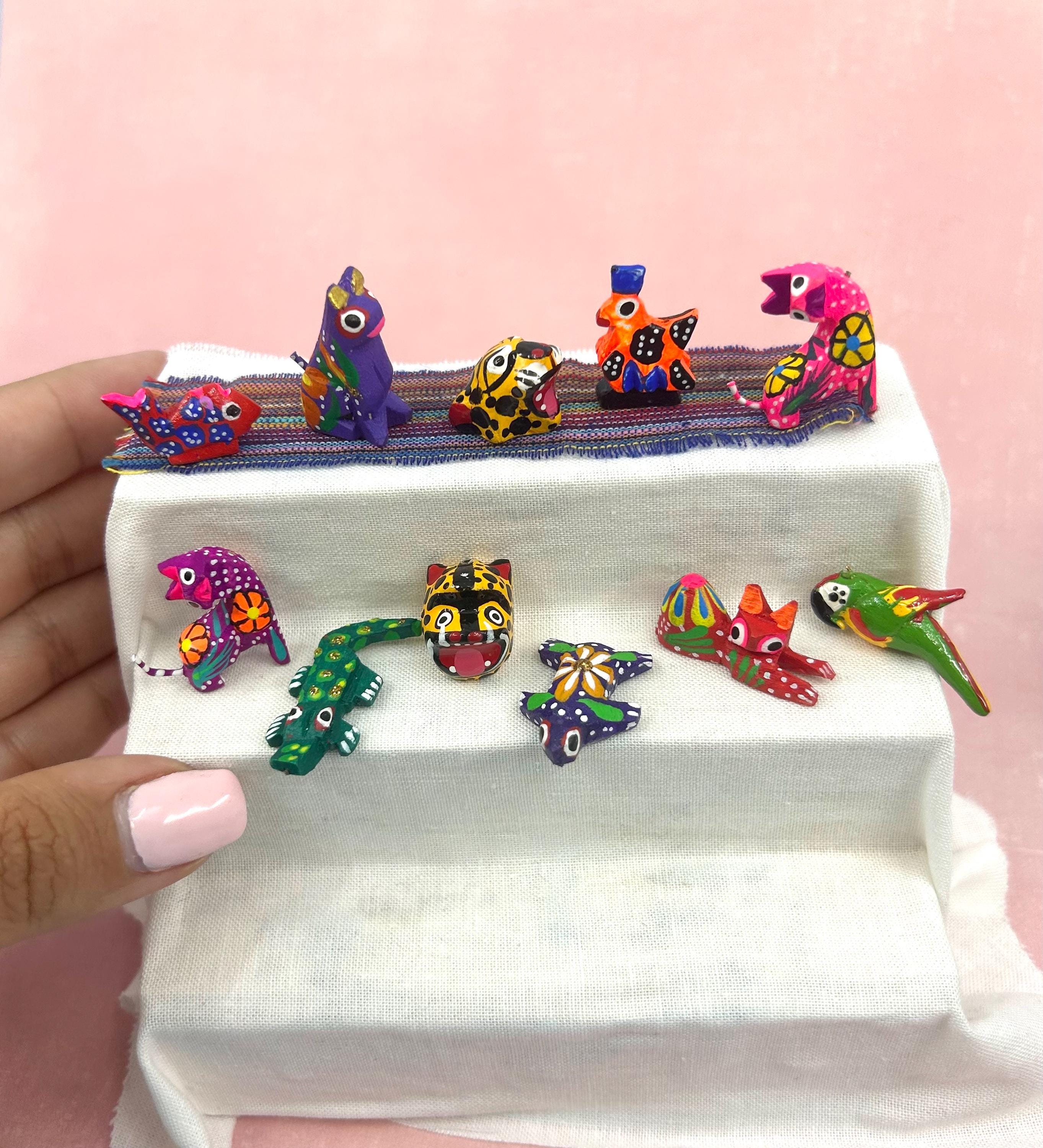 Miniature Alebrije OOAK Mexican Cat Ofrenda Day of the Dead Dia De ...