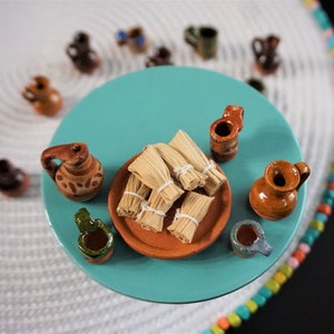 Miniature Tamale INDIVIDUAL Mexican Mexico Miniatura Mini Food Comida ...