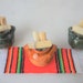 Miniature Tamales Pot Olla Clay Individual Mexican Mexico Miniatura ...