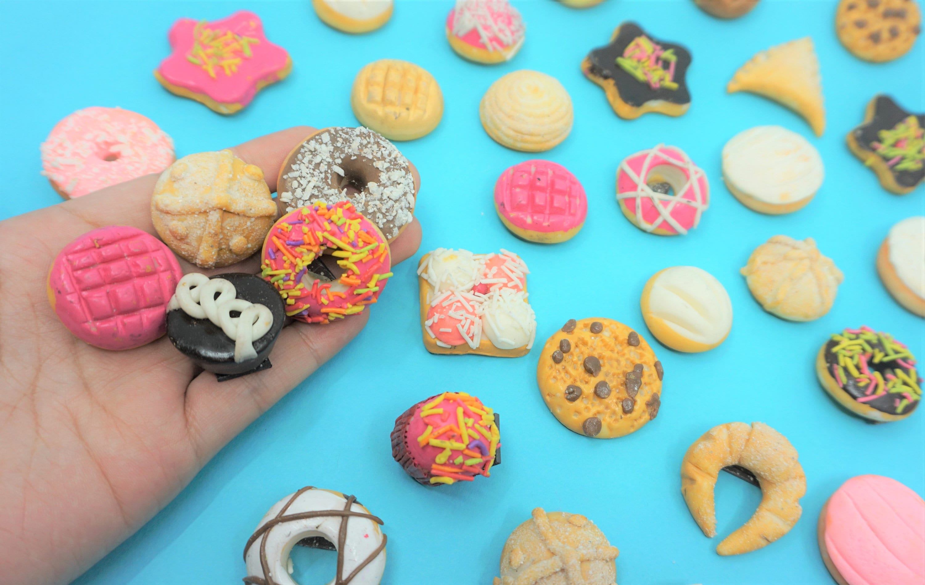 Mini Concha Mexican Pan Dulce INDIVIDUAL Sweet Bread Donut Mexico ...