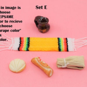 Miniature Ofrenda Set Dia De Muertos Day of the Dead Food Dollhouse ...