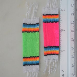 Miniature Mexican Sarape INDIVIDUAL Mini Zarape Serape Shawl Carpet ...