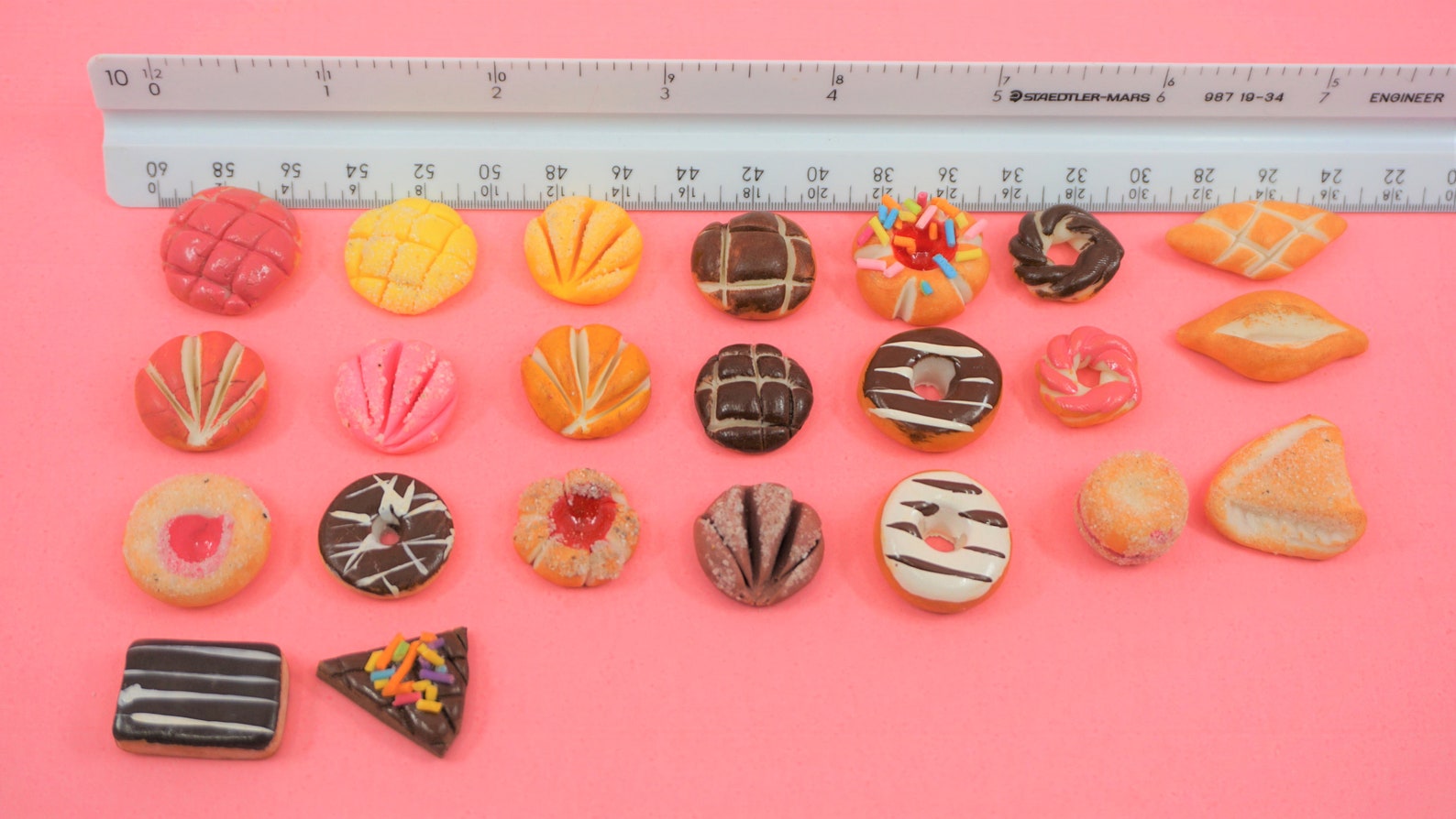 Mini Concha INDIVIDUAL Pan Dulce Sweet Bread Mexican Ofrenda Food ...