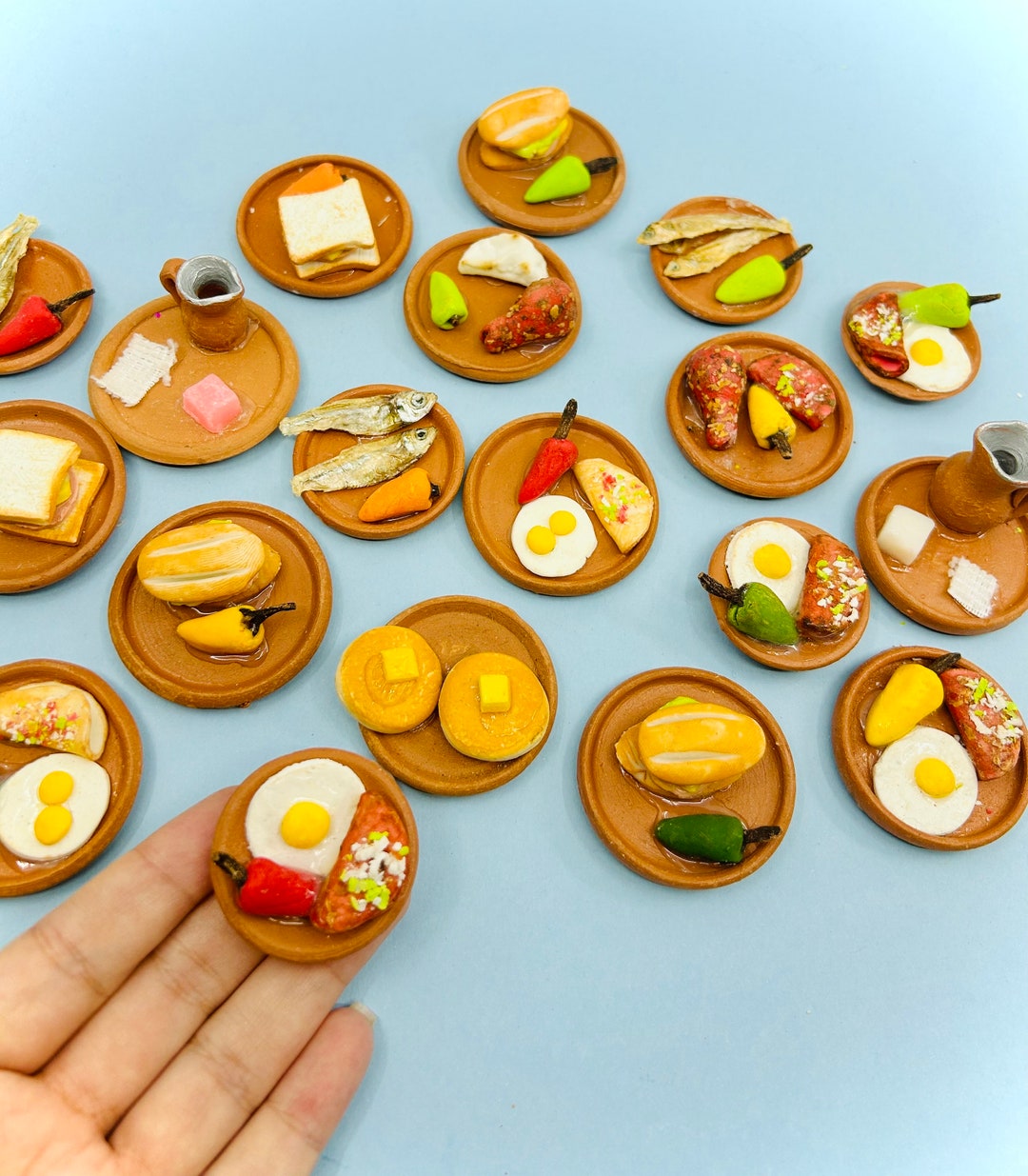 Miniature NEW Day of the Dead Ofrenda Food Comida Dia Del Muertos ...