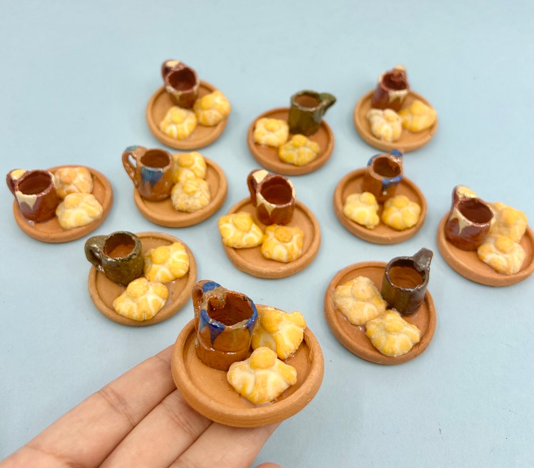 Miniature NEW Day of the Dead Ofrenda Food Pan De Muerto Comida Dia Del ...