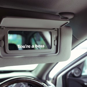 Inspirational, Motivational, Affirmation, Funny Mirror Sticker Decals ...