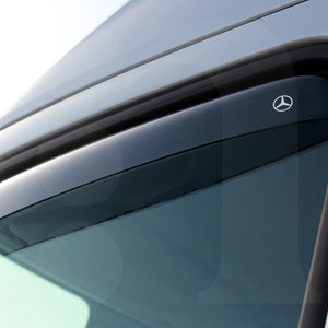 4x Mercedes Wind Deflector Vinyl Decal Stickers - Etsy