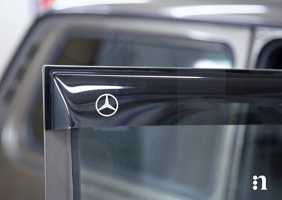 4x Mercedes Wind Deflector Vinyl Decal Stickers - Etsy