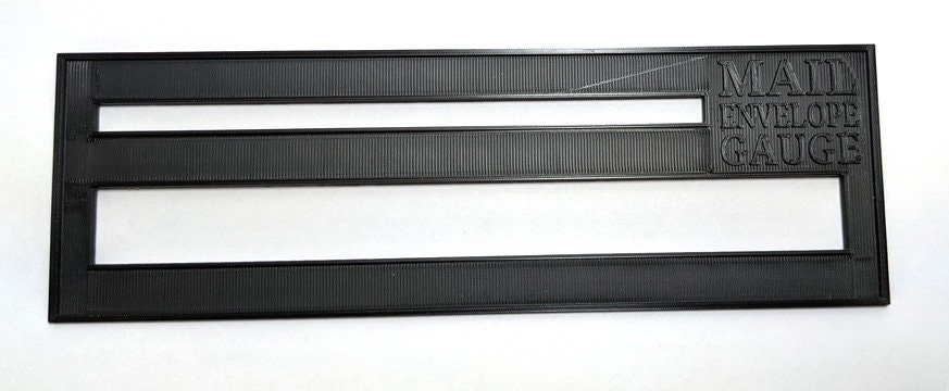 USPS Measurement Tool Flat Envelope Thickness Gauge Mail Shipping Tool ...