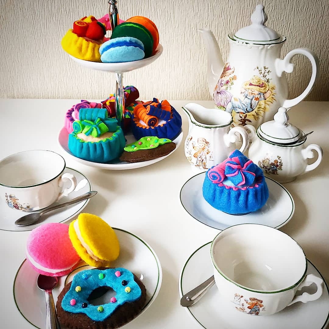 Felt Cakes and Sweets - Etsy