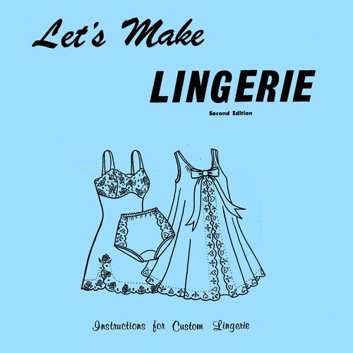 Vintage Lingerie Sewing Book // Let's Make Lingerie // | Etsy